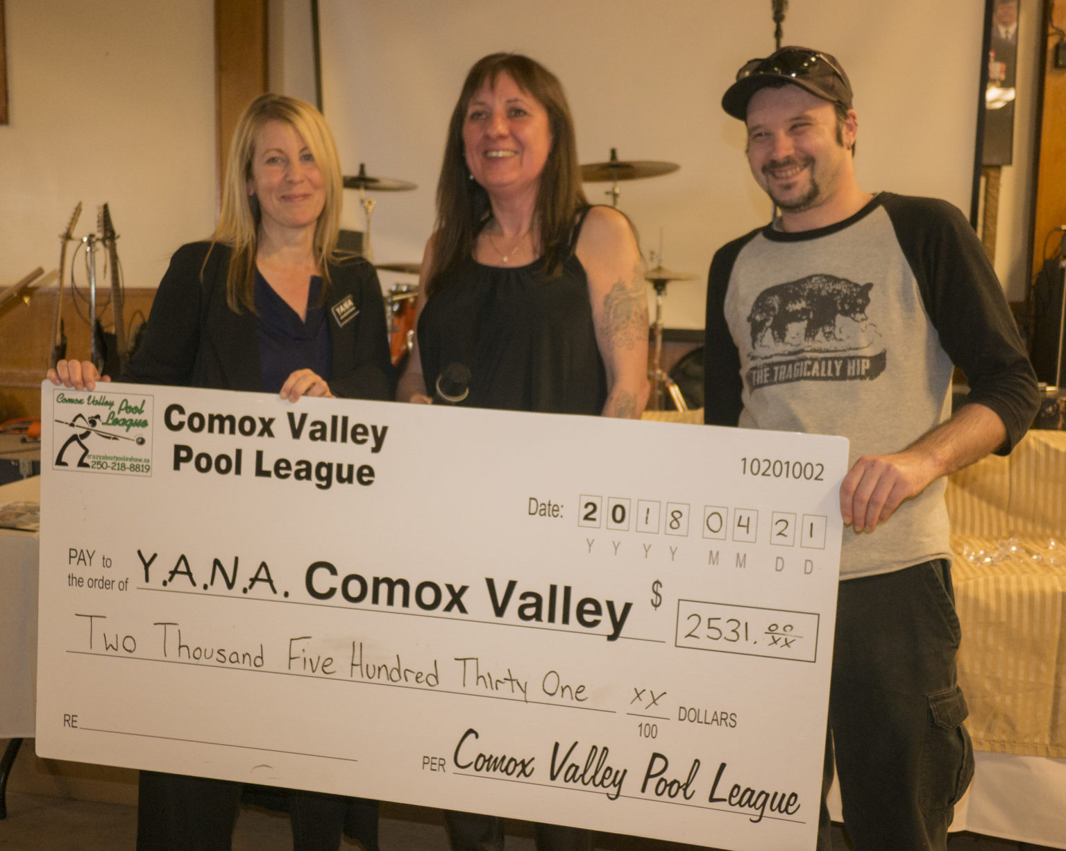 Comox Valley Pool League - April 2018 - YANA