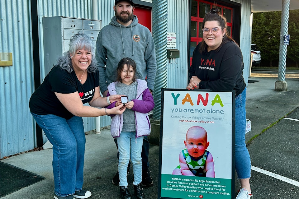 Comox Valley’s six-year-old Aria shines as YANA’s 2024 diamond ring ...